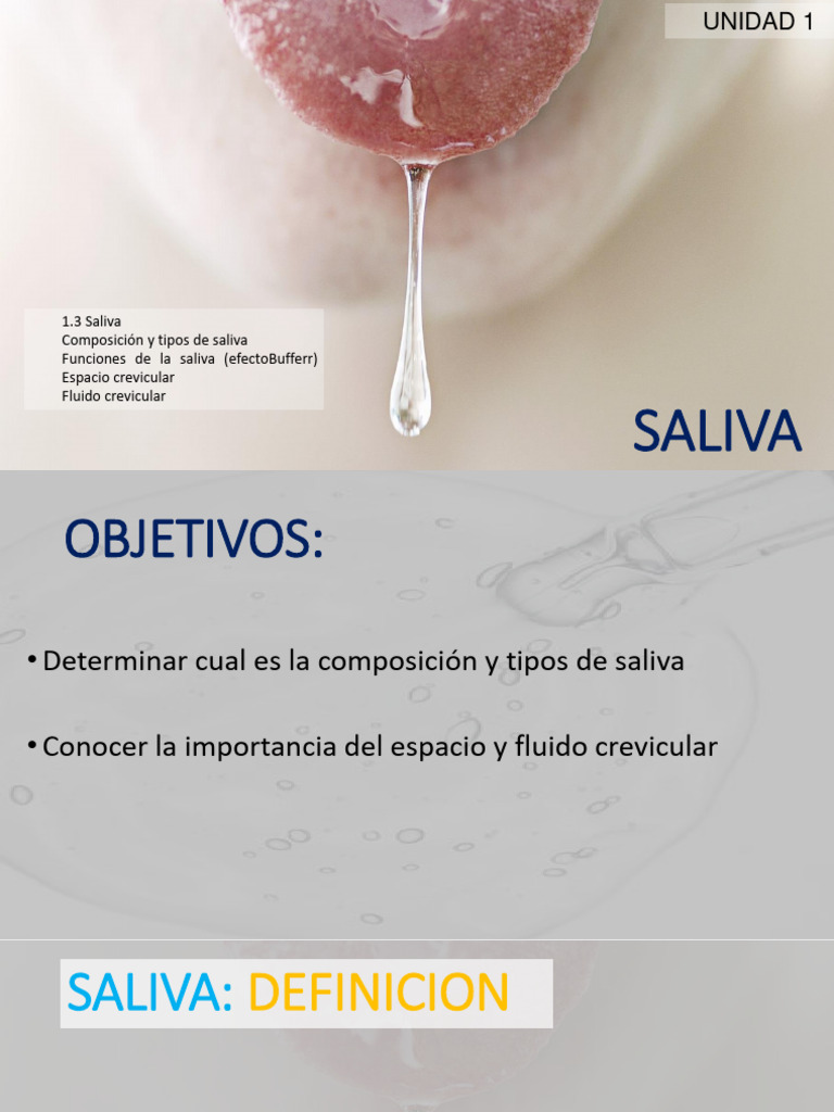 Saliva | PDF | Saliva | Inflamación