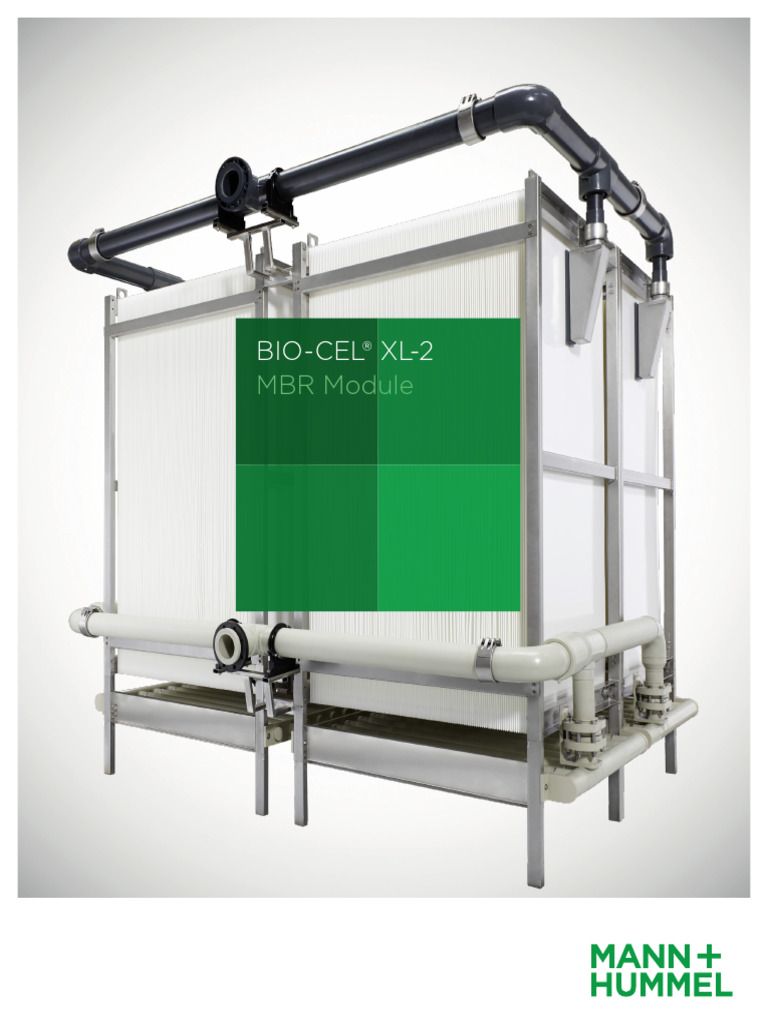MICRODYN BIO CEL XL 2 MBR Module Brochure | PDF | Membrane | Water Pollution
