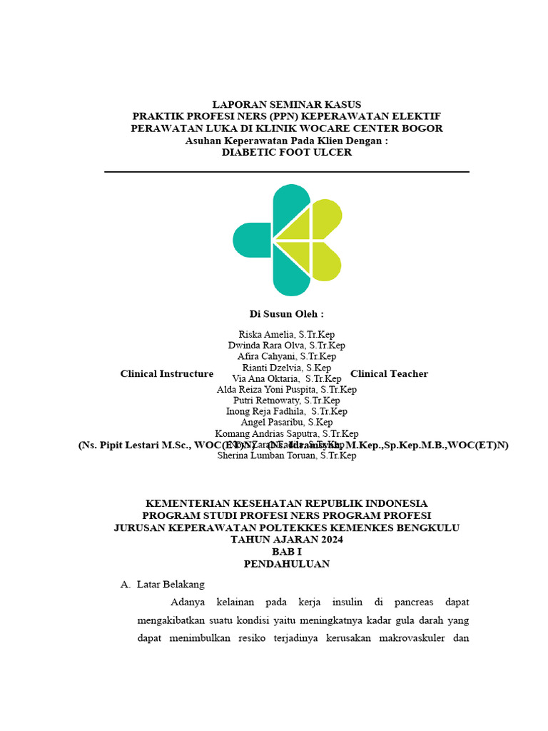 Seminar Kasus Ulkus Diabetikum | PDF