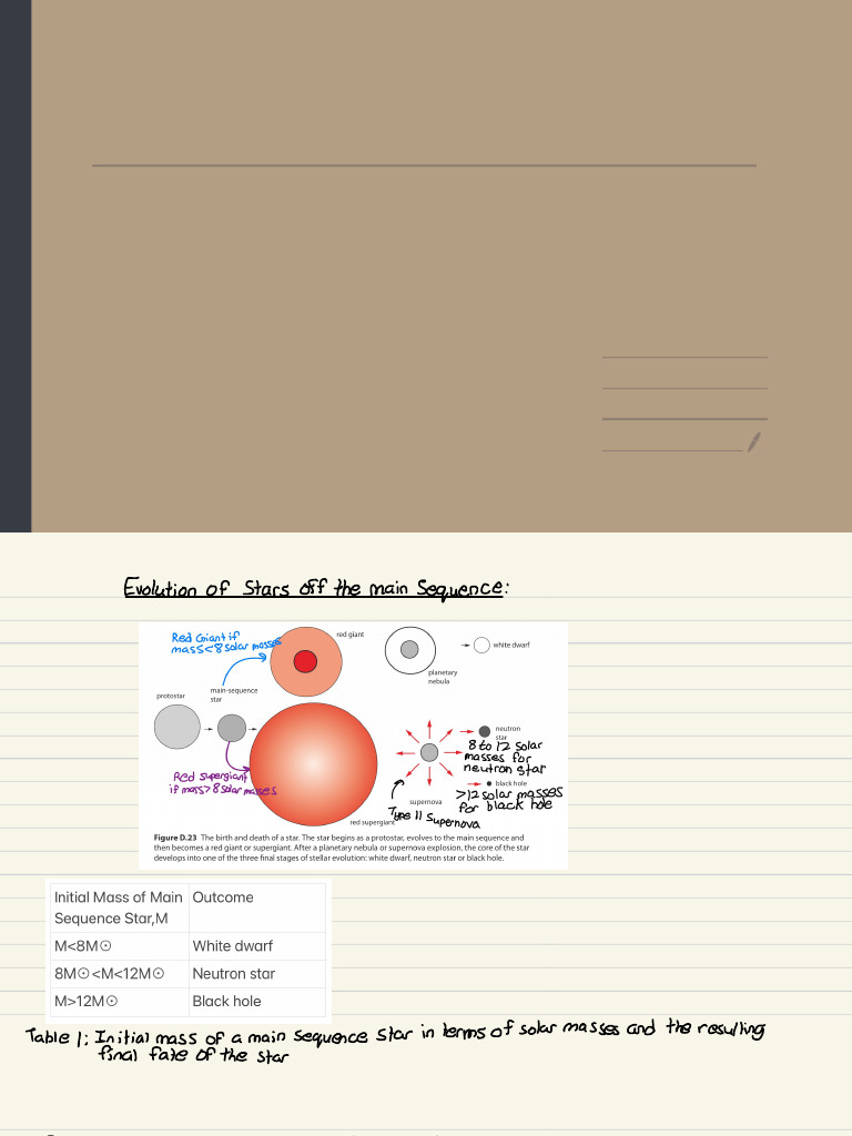 D2 - Stellar Evolution | PDF | Stars | Supernova