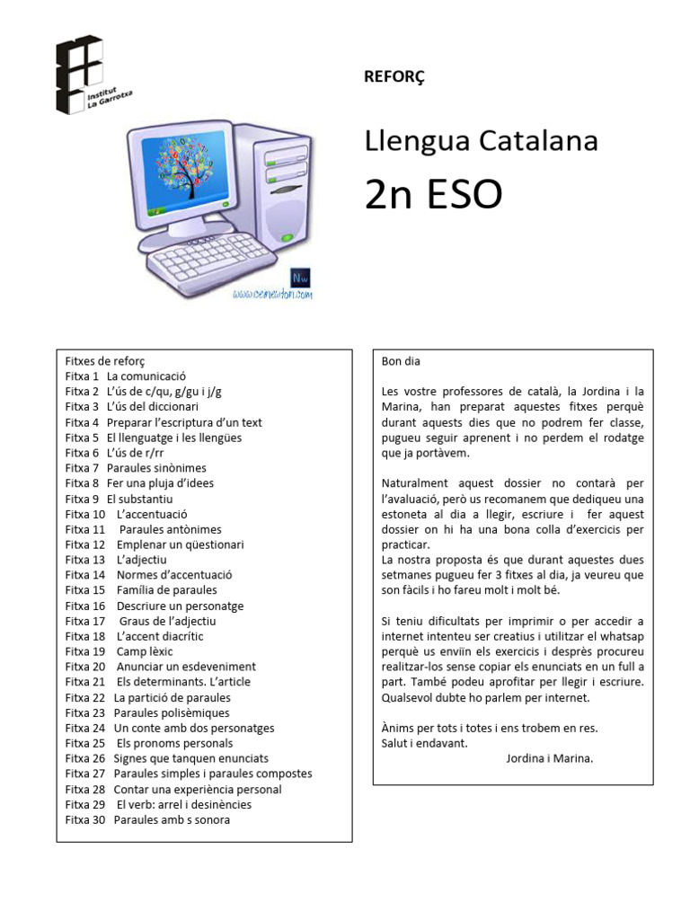 3r ESO Català | PDF