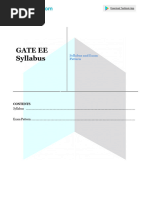GATE ECE Syllabus 2025 | PDF | Electronic Engineering | Mathematical ...
