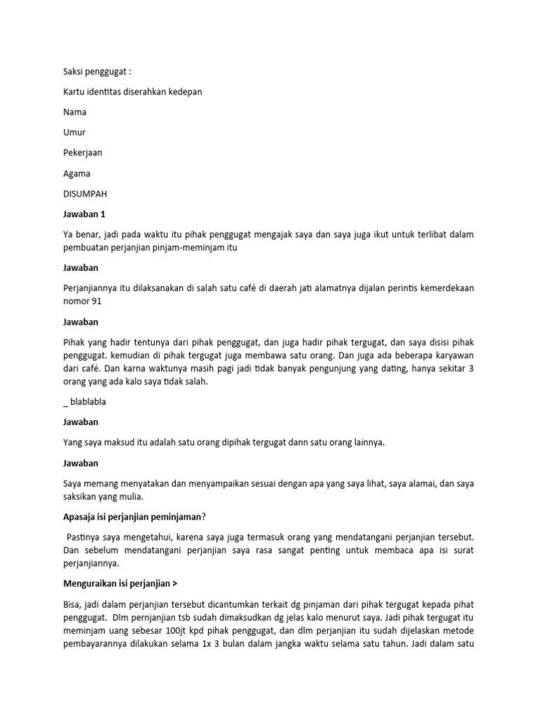 Sidang Uas Perdata | PDF | Politik