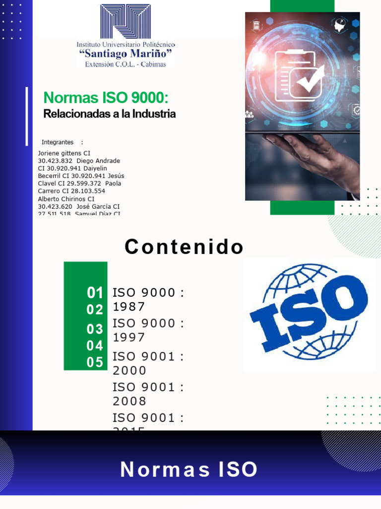 Normas Iso 9000... | PDF | Calidad (comercial) | Gestión de la calidad