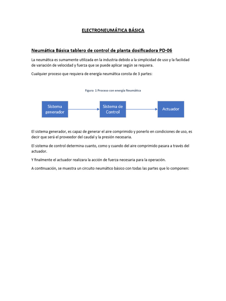 Electroneumática Básica | PDF | Neumática | Solenoide