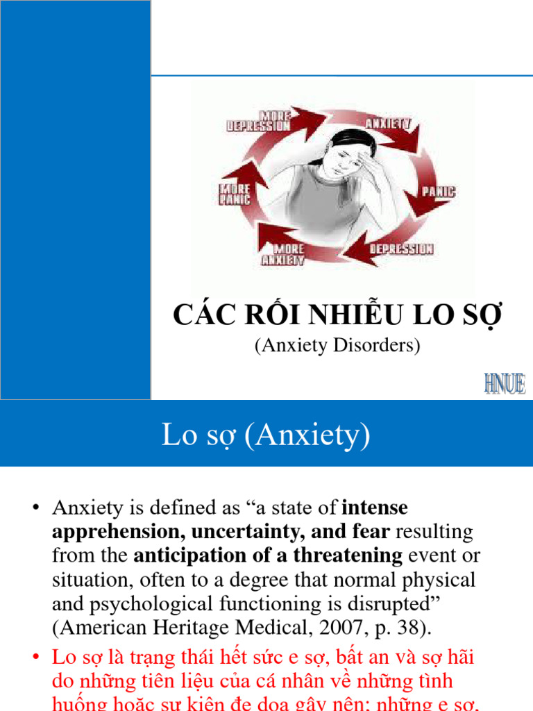 Lecture 5 - Anxiety | PDF