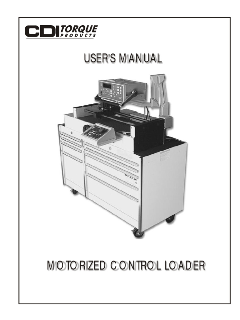 Motorized Op Manual | PDF