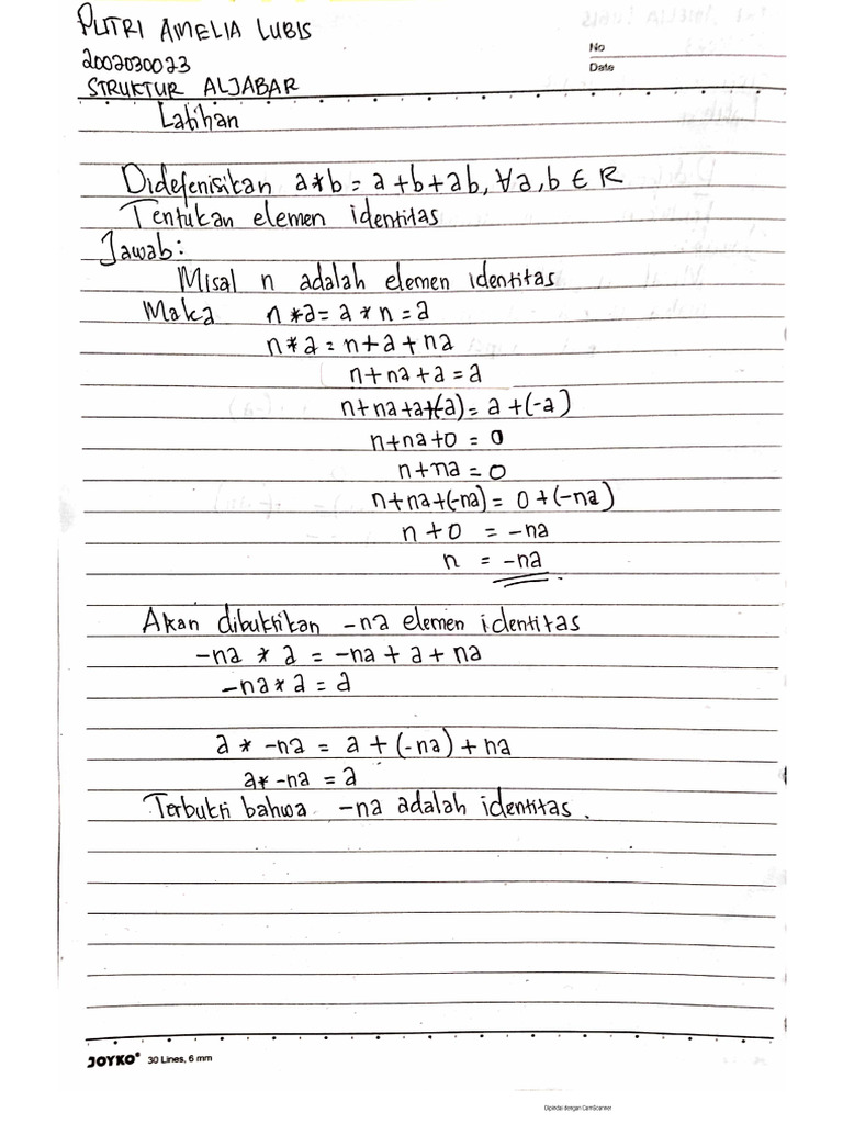 Struktur Aljabar | PDF