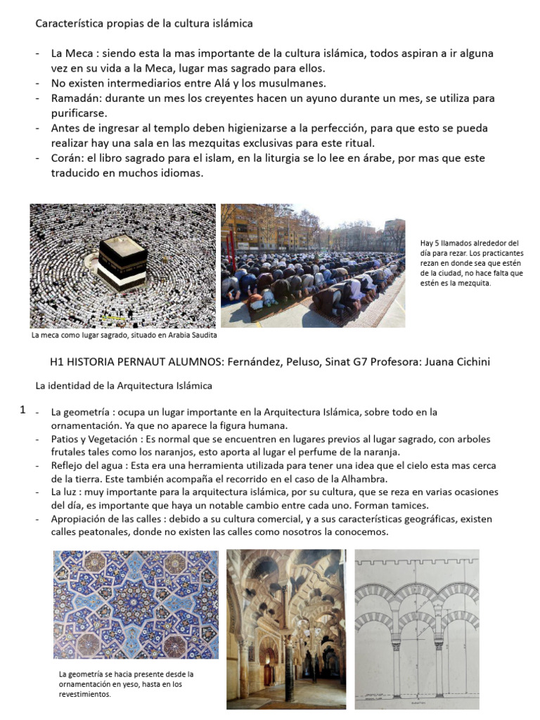 TP Islam | PDF | Mezquita | la meca