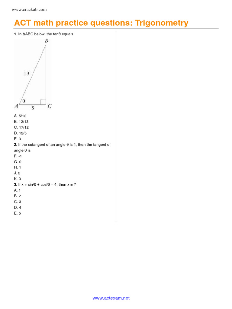 Trigonometry | PDF | Teaching Methods & Materials | Science & Mathematics