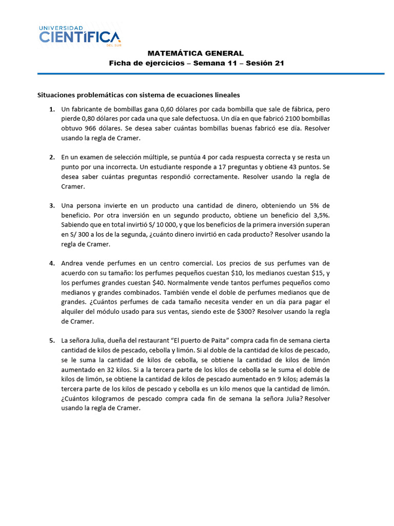 FICHA DE PR CTICA 17 - Mat Gral - Sem11 - Sesi N 21 (Sit - Prob - SEL) | PDF