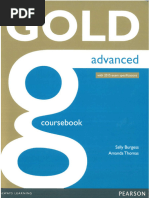 Gold C1 Advanced Student's Book | PDF