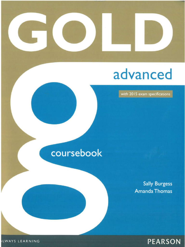 Gold C1 Advanced Coursebook Overview | PDF