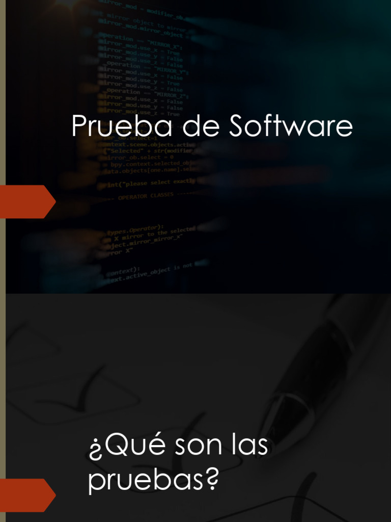 Prueba de Software | PDF | División (Matemáticas) | Software