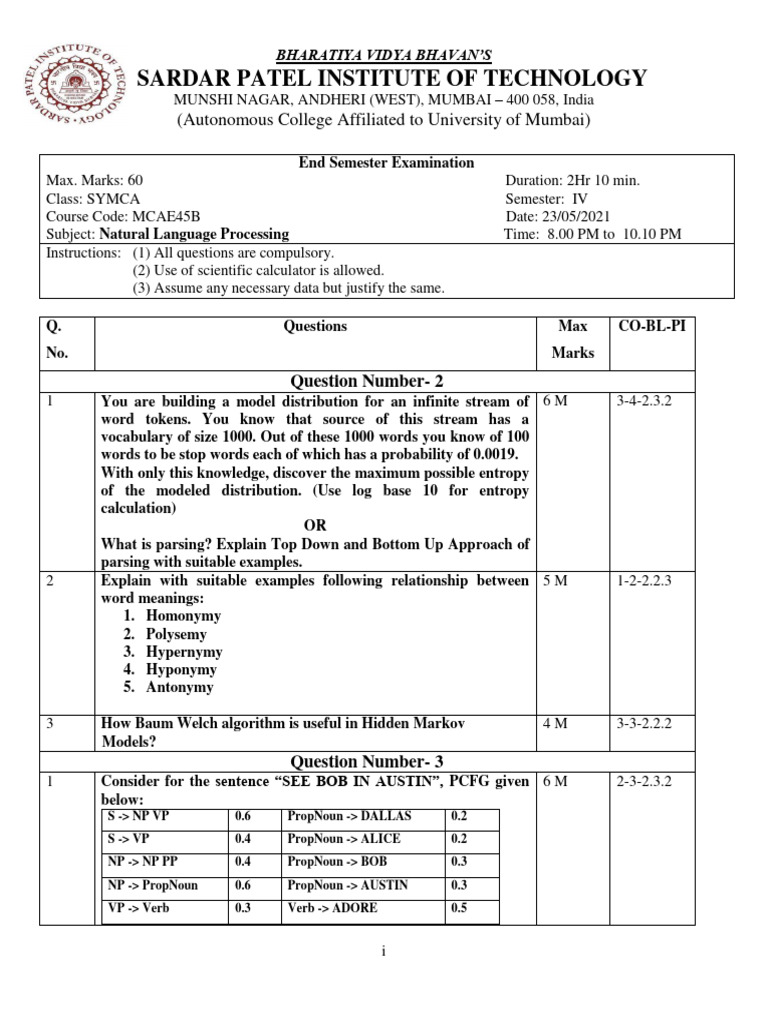 NLP paper | Download Free PDF | Applied Mathematics | Cognitive Science