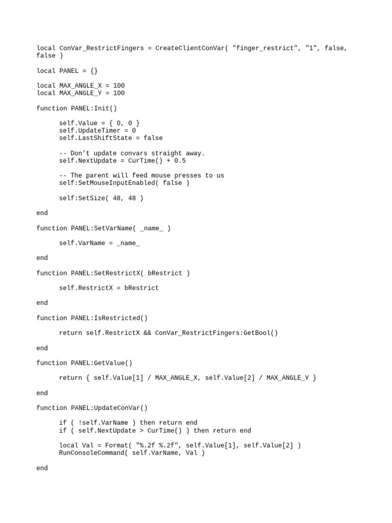Fingervar | PDF | Computing | Computer Programming