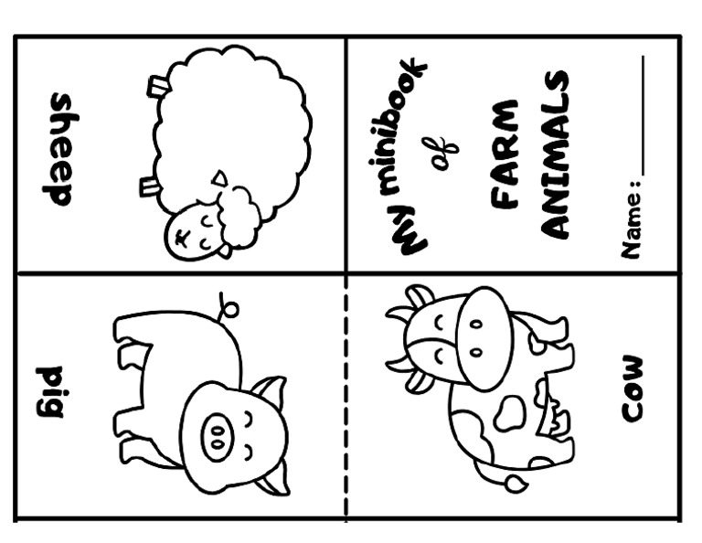 FICHA FARM ANIMALS 4 AÑOS 2024 | PDF