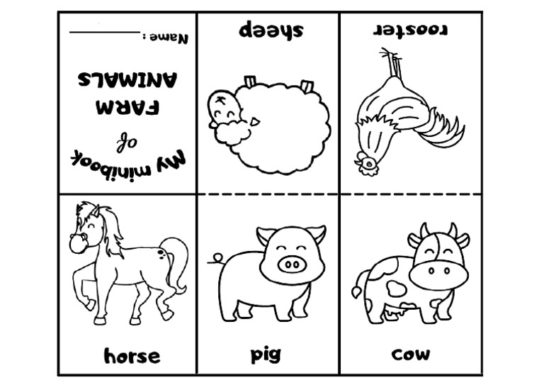 FICHA FARM ANIMALS 5 AÑOS 2024 | PDF