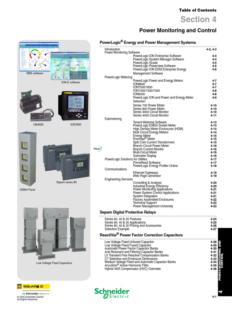 Power Monitoring Control | PDF | Scada | Capacitor