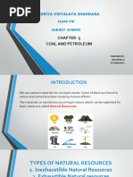 Class 8 Science Ncert Notes Chapter 3 - Coal - and - Petroleum | PDF ...