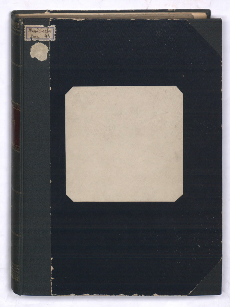 Mendelssohn-Bartholdy Felix 1809-1847 Romance Sans | PDF