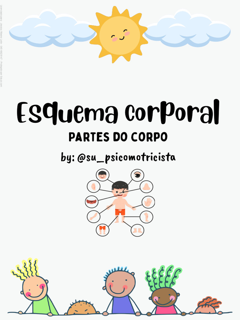 Esquema Corporal | Download grátis PDF | Anatomia | Anatomia humana