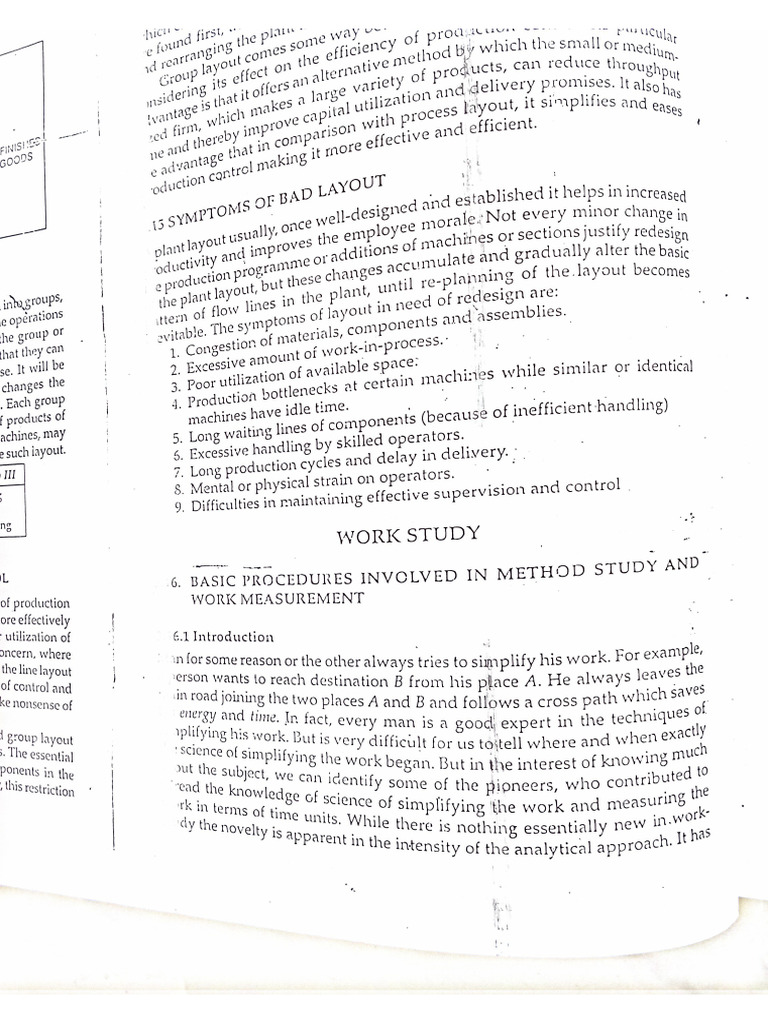 Work Study °method Study° Productivity | PDF