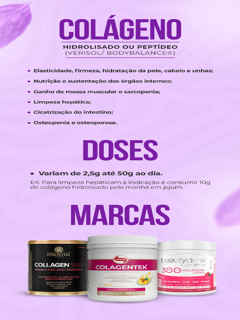 TIPOS DE COLÁGENO | PDF