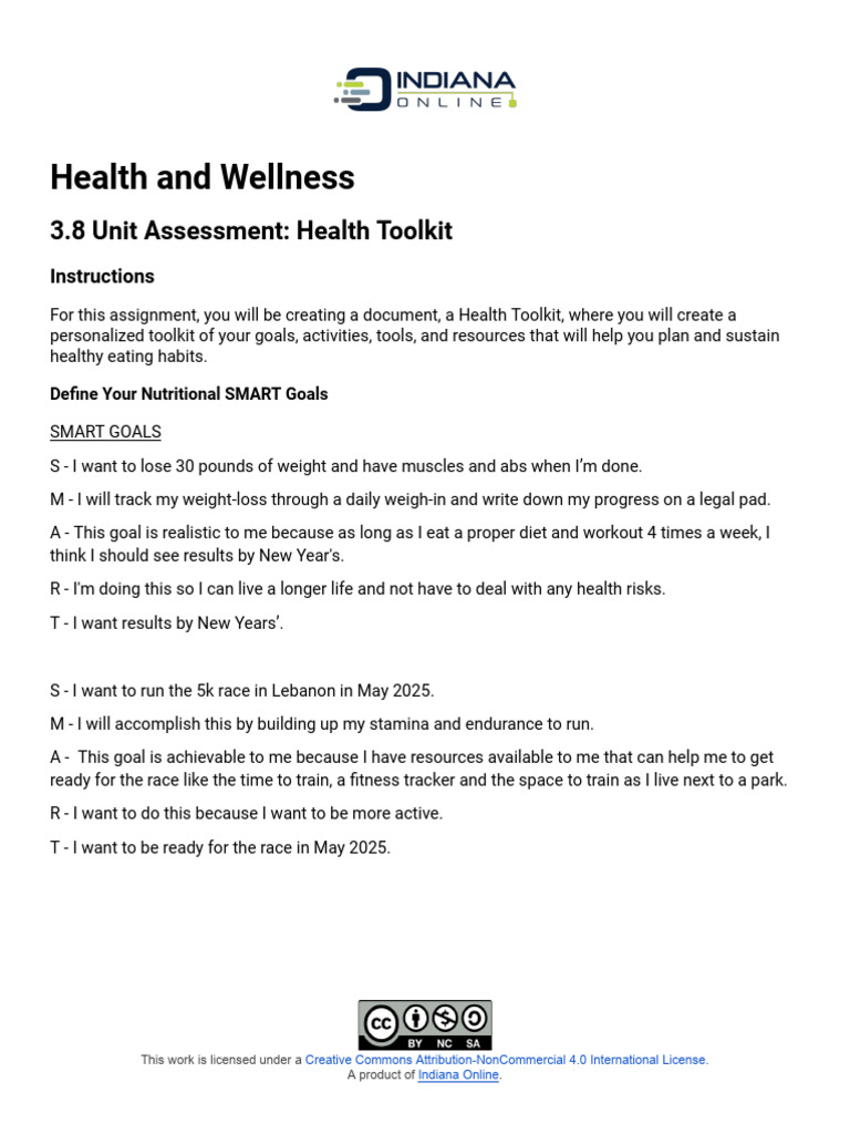 Personalized Health Toolkit Guide | PDF | Meal | Pancake