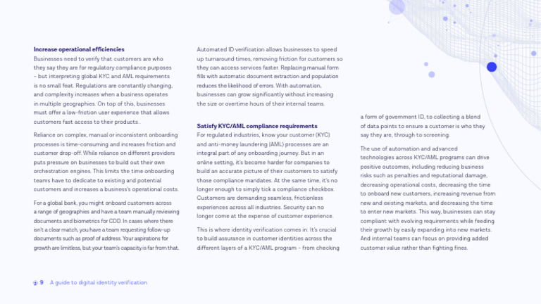 Guide-To-Digital-Identity-Verification-Report 9 | PDF | Regulatory Compliance | Information ...