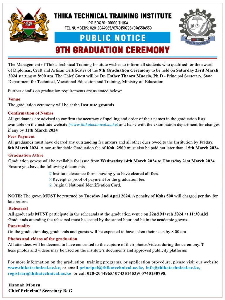 Graduation Notice_compressed | PDF