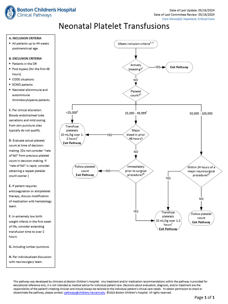 neonatal_platelet transfusions | Download Free PDF | Platelet | Serology