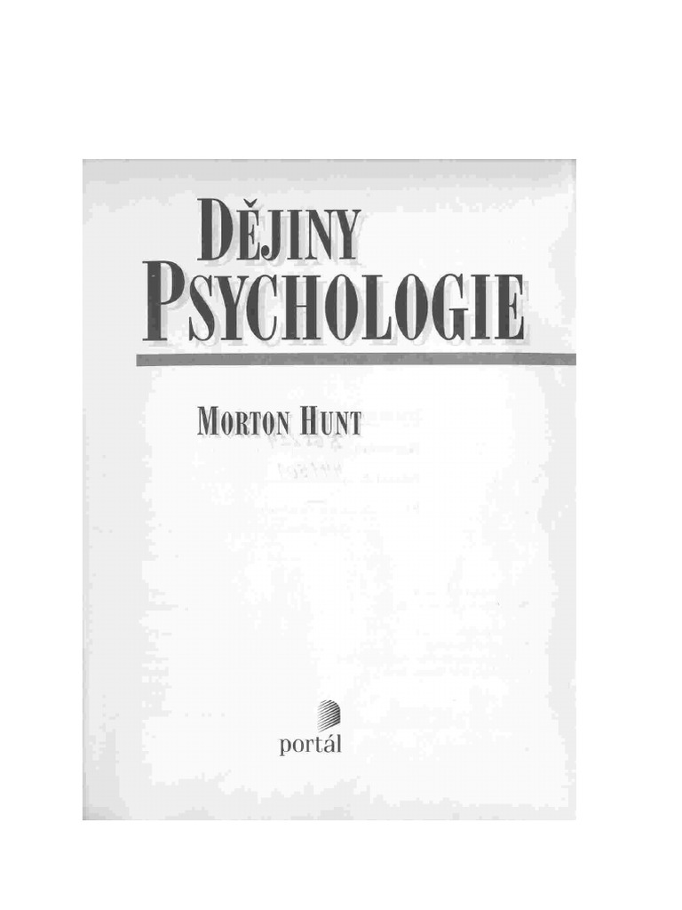 M. Hunt - Dejiny Psychológie3 | PDF