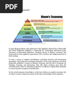 Anderson and Krathwohl - Revised Blooms Taxonomy | PDF | Knowledge ...