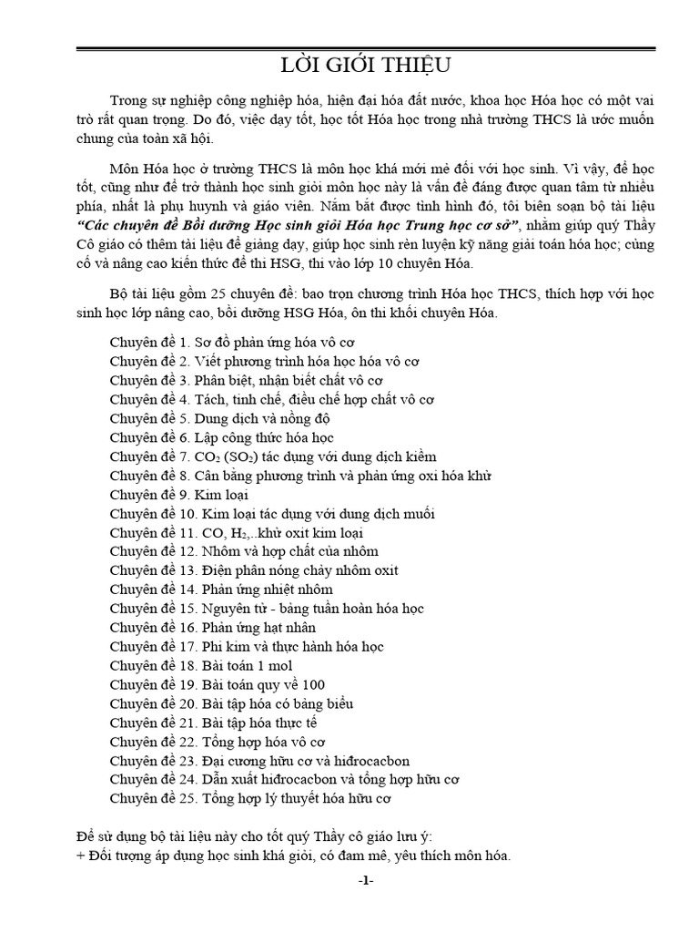 0-Loi Gioi Thieu | PDF