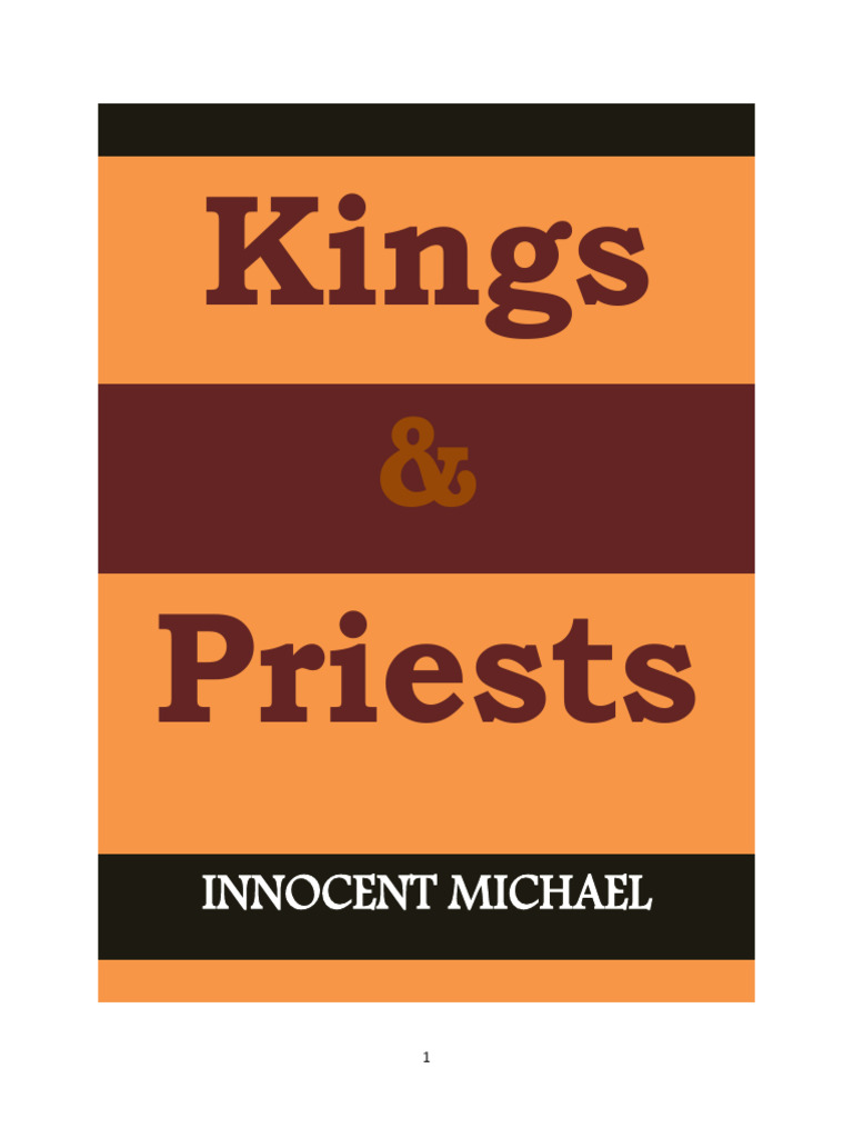 Kings and Priests | PDF | Aaron | Daniel (Biblical Figure)