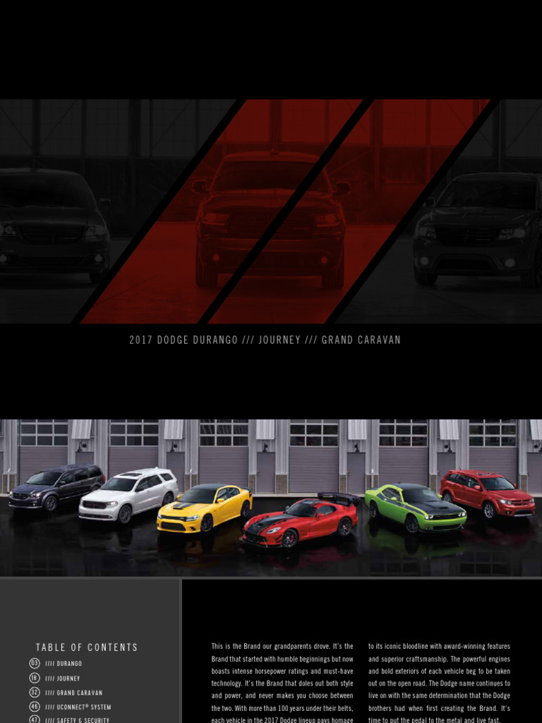 Dodge - US People Movers - 2017 | PDF | Motor Vehicle | Car