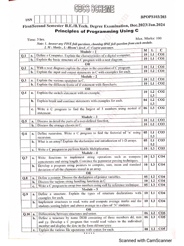 BPOPS103 - Jan 2024 | PDF