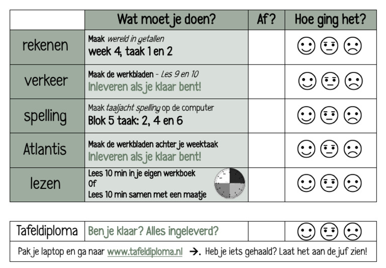 Weektaak 1 | PDF