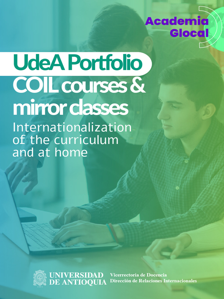 UdeA Portfolio COIL Courses & Mirror Classes | PDF | Curriculum | Human Communication