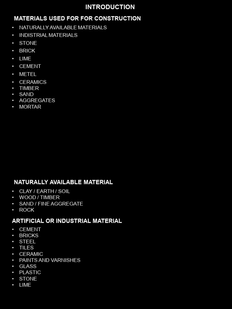 Interior Exterior Material | PDF | Cement | Brick