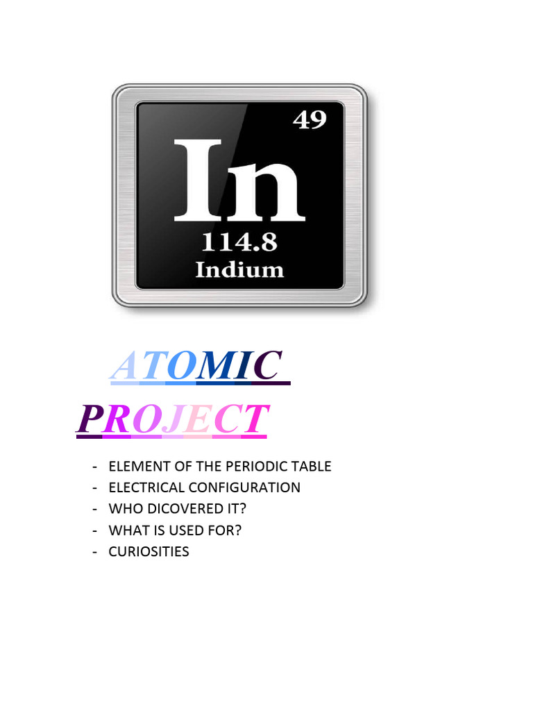 Atomic Project | PDF
