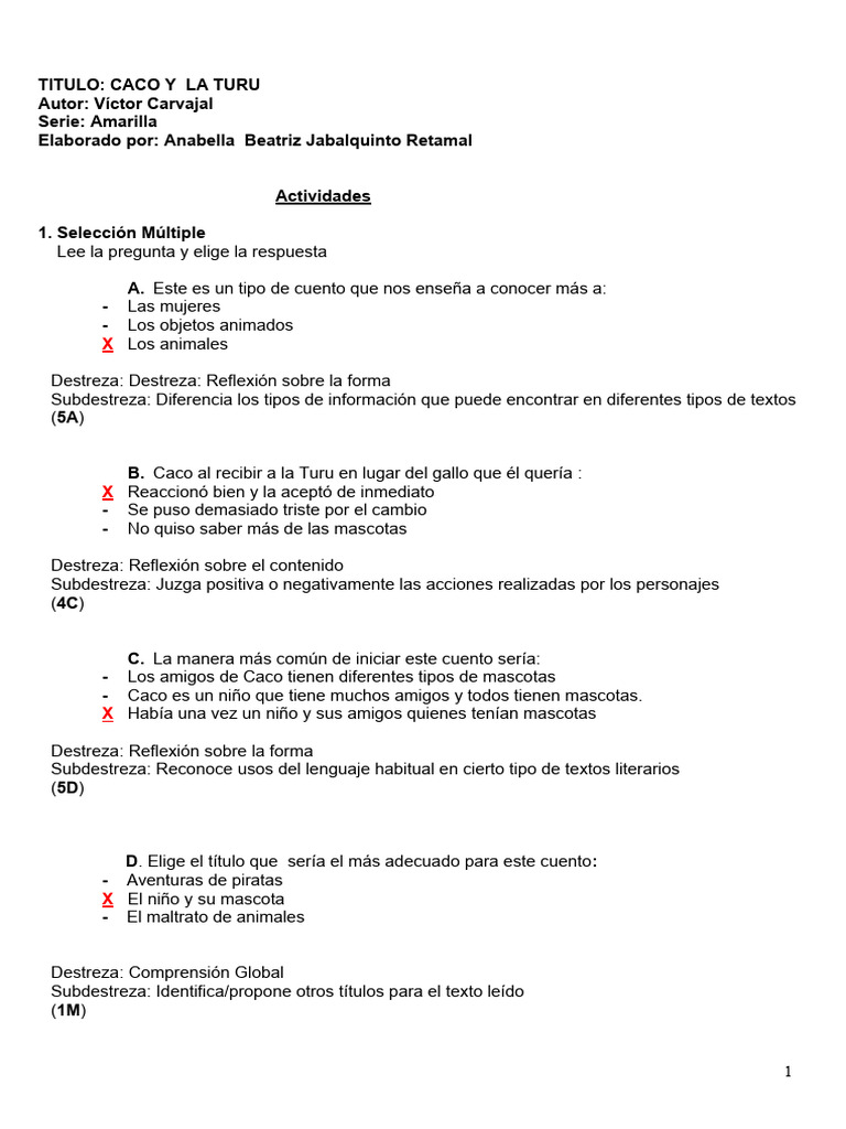 Caco y La Turu | PDF