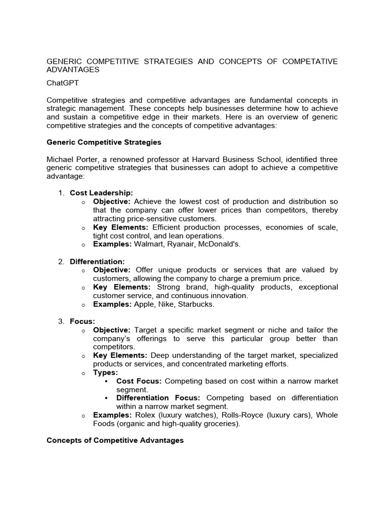 SMCG | PDF | Strategic Management | Competitive Advantage