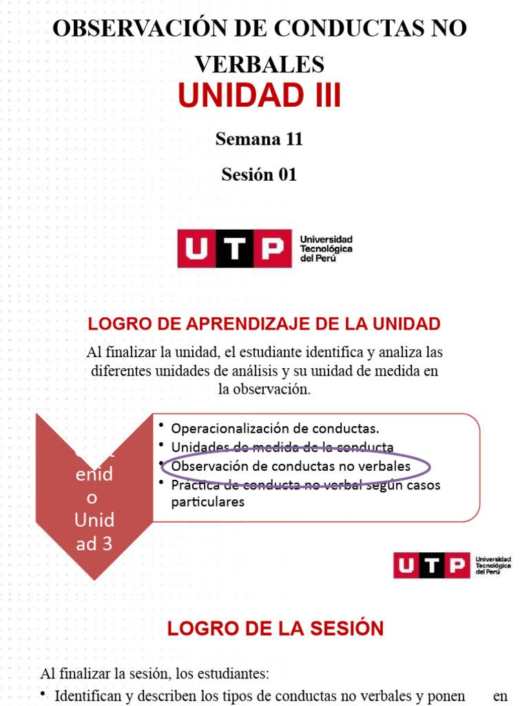 S11 s1 OBSERVAC | PDF | Comunicación no verbal | Comunicación