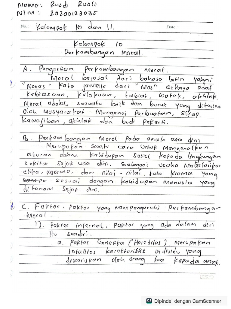 Resume Rusdi Rusli Materi KLMPK 10 Dan 11 | PDF