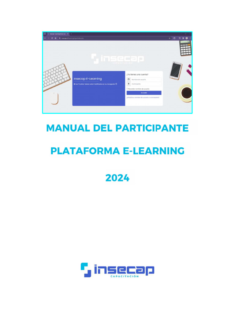 Manual Del Participante E-Learning 2024 | PDF