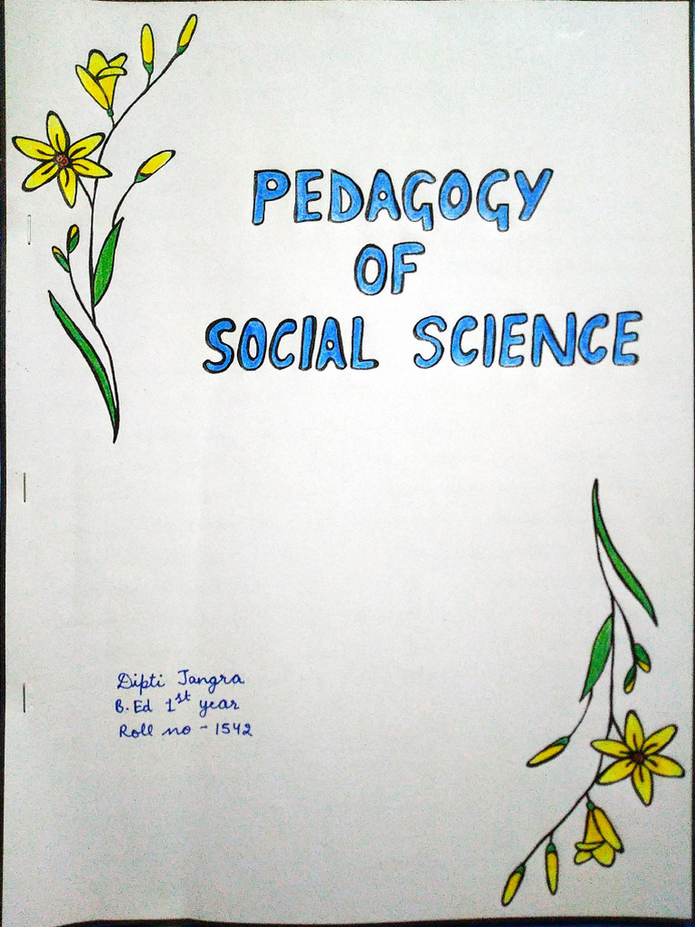 Pedagogy of Social Science | PDF
