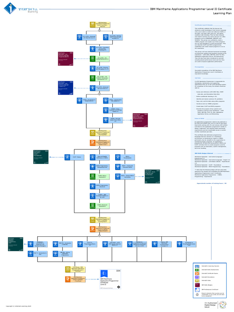 Mainframe Applications Programmer Certificate Level II Release 24.01 ...