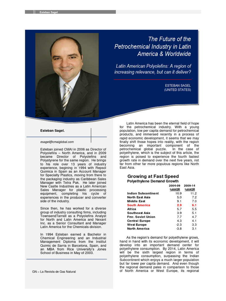 Esteban Sagel | PDF | Petroleum | Plastic